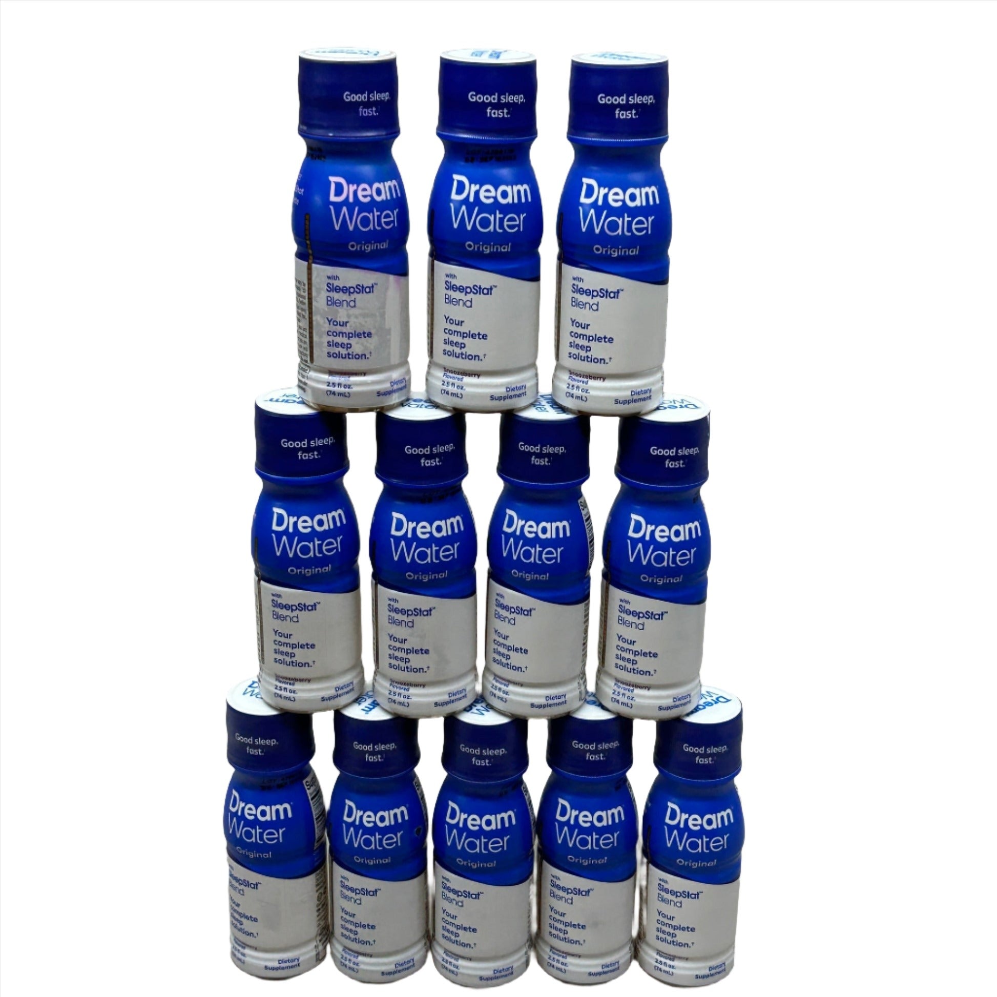DREAM WATER Sleep and Relaxation Shot Case 12x ct. Snoozeberry Flavor ...